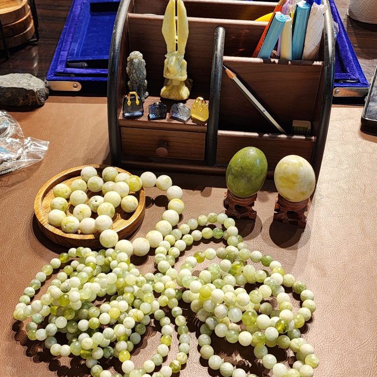 Wishing Bowl's NATURAL JADE Crystal (Improve your Jupiter, Mercury ...